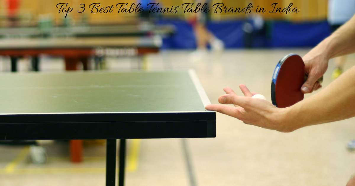 Top 3 Best Table Tennis Table Brands in India - RACKET SPORTS.in