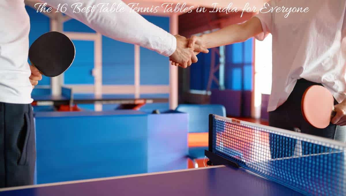 The 16 Best Table Tennis Tables in India (2025) for Everyone - RACKET SPORTS.in